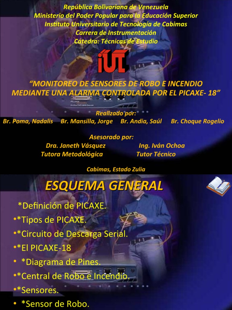 Monografía PICAXE | PDF | Sensor | Ingenieria Eléctrica