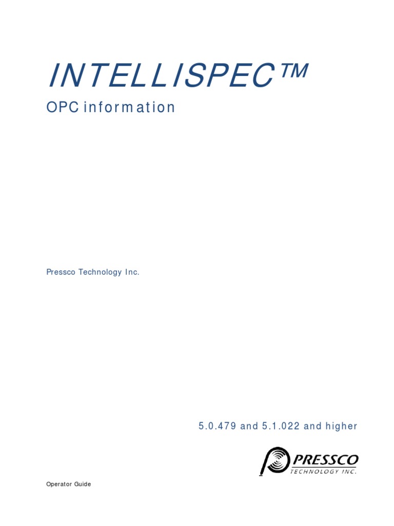 OPC Pressco | PDF | Software | Computing