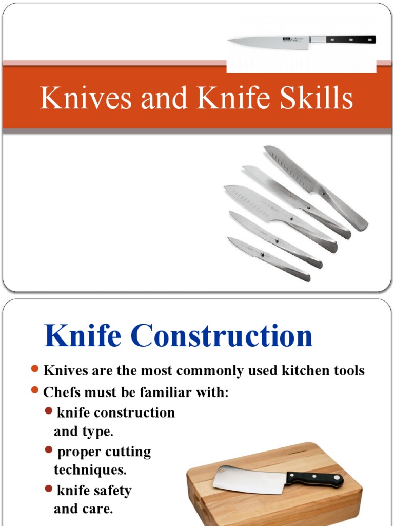 Knives and Knife Skills2 1 | PDF | Knife | Food And Drink Preparation