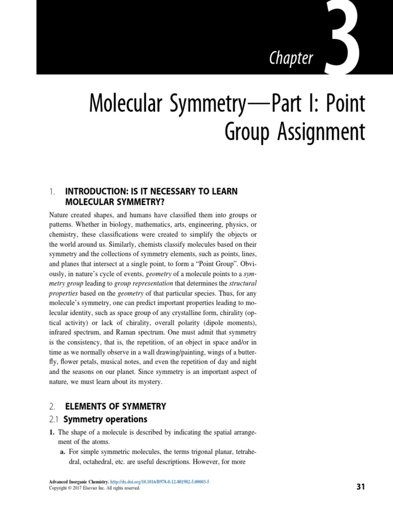 Hosmane2017 Point Group Book | PDF | Symmetry | Physics