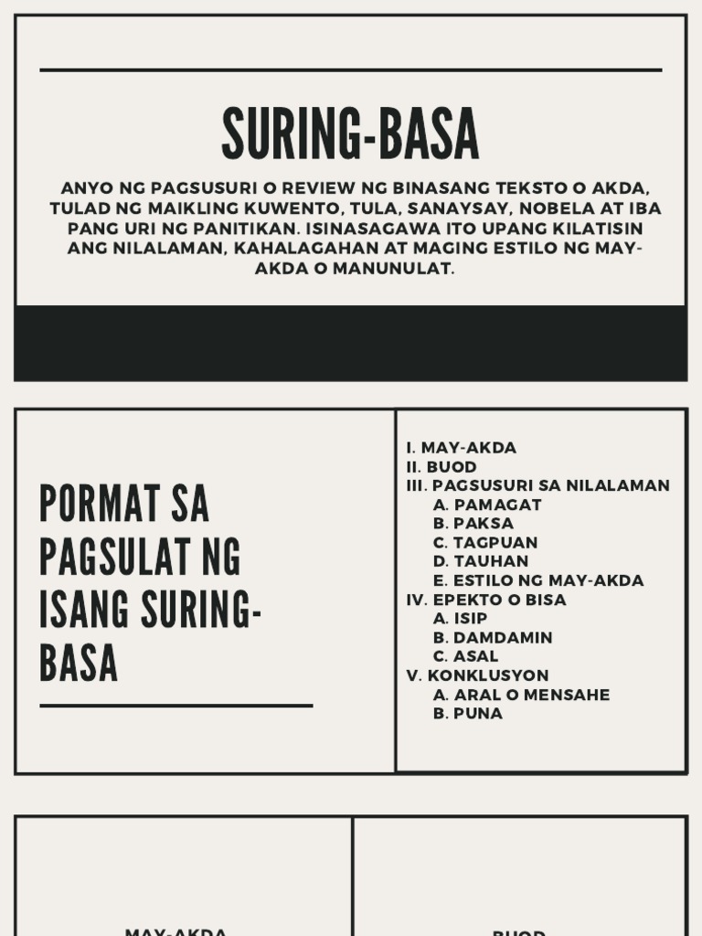 Suring Basa | PDF