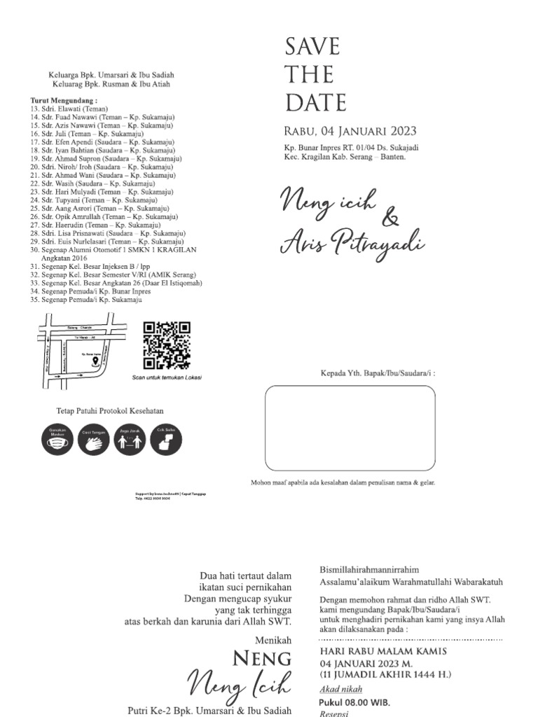 Undangan Blangko | PDF