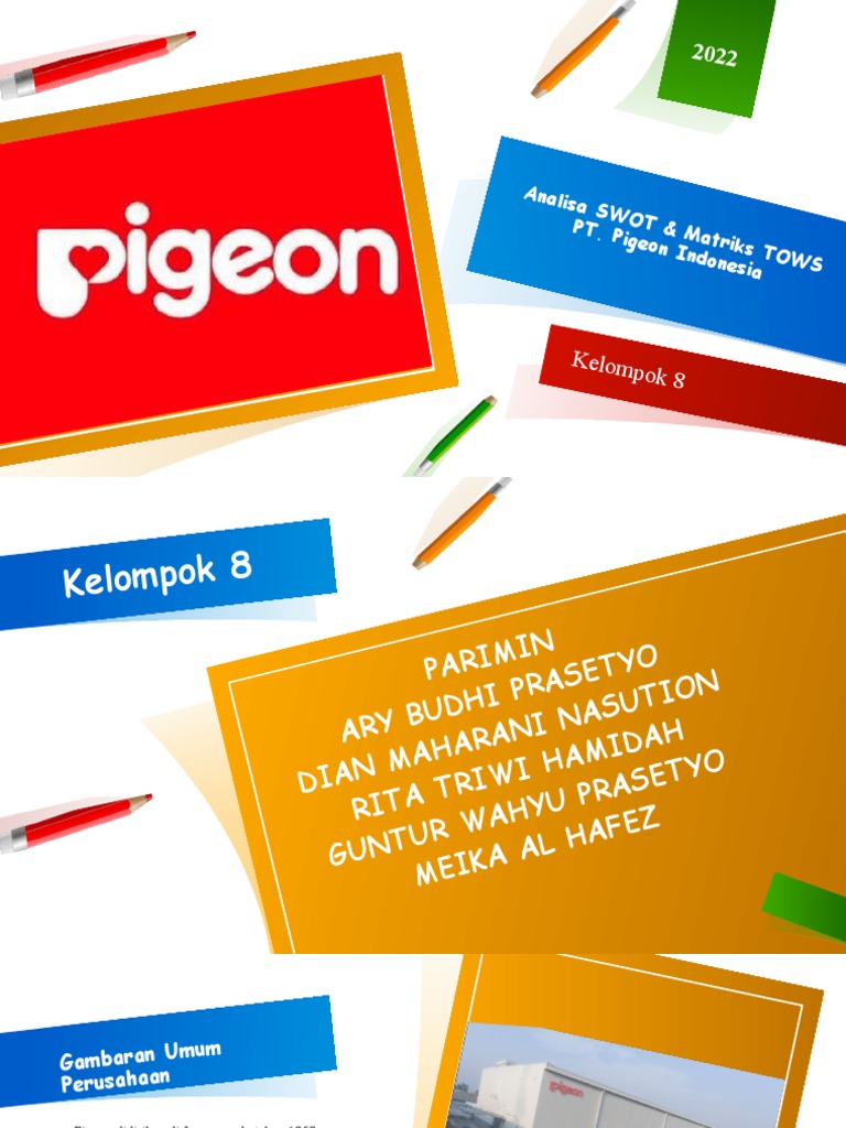 Analiasa SWOT Dan Matriks TOWS Pigeon Indonesia | PDF