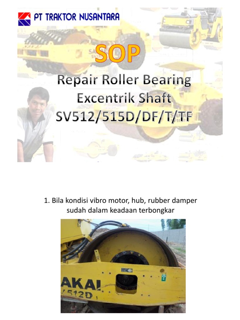 SOP Repair Roller Drum DGN Drum DIBALIK (Benar) With Helmet | PDF