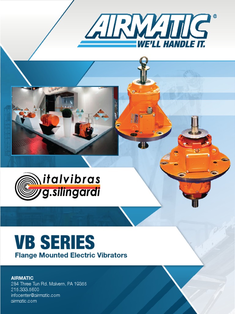Italvibras VB Series Electric Vibrators | PDF | Electric Motor | Mains ...