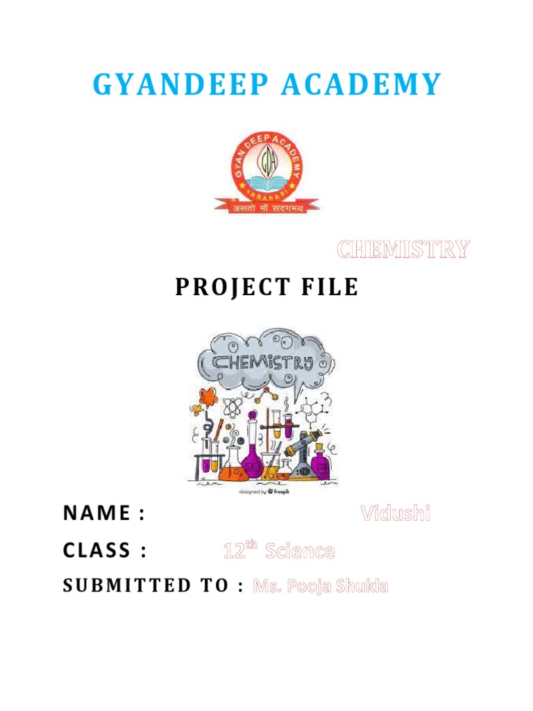 Chemistry Front Page | PDF