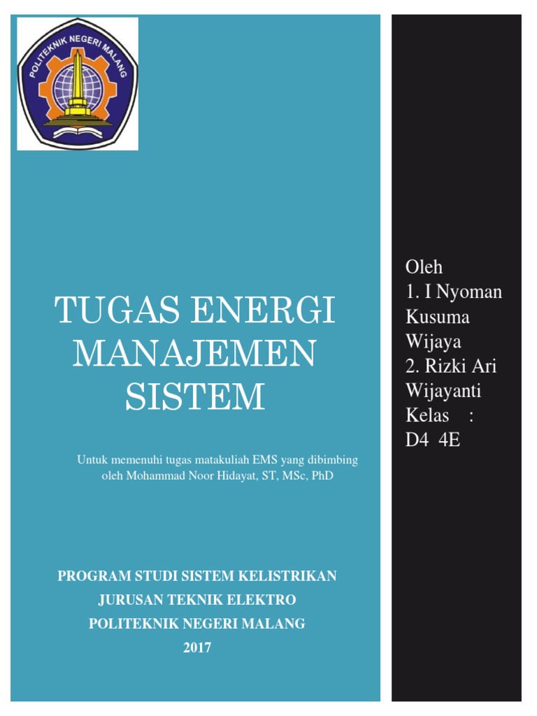 EMS-2 - D4 4E (Karyawan) - Kelompok PLN Pasuruan - I Nyoman K Dan Rizki Ari W | PDF
