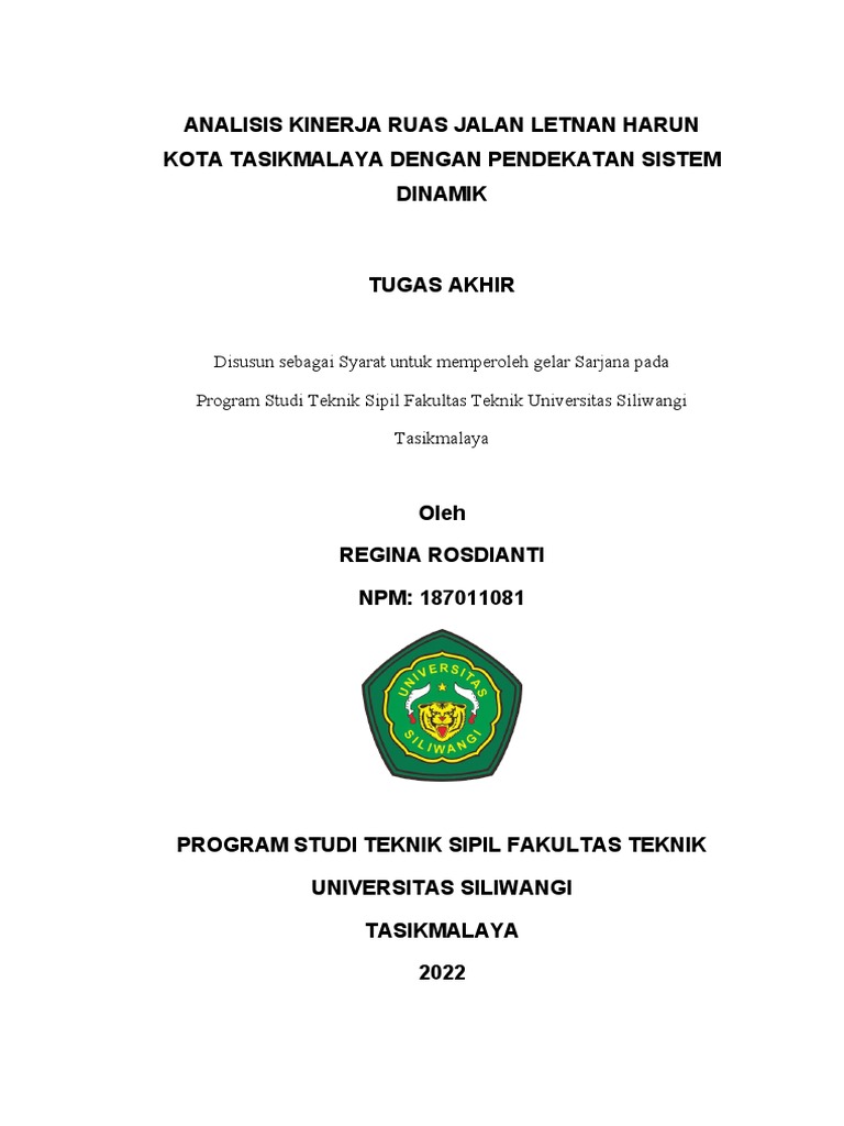 Draft TA Regina Rosdianti | PDF