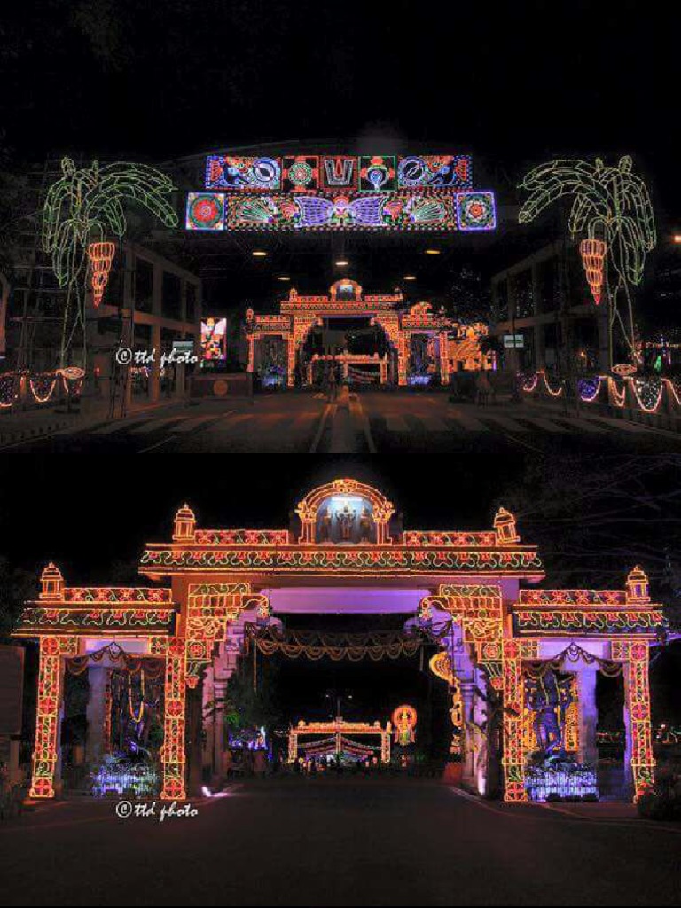 Tirumala Light Show | PDF
