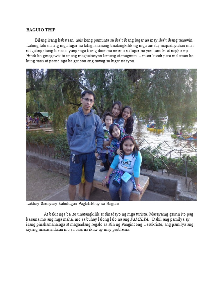 Baguio Trip | PDF