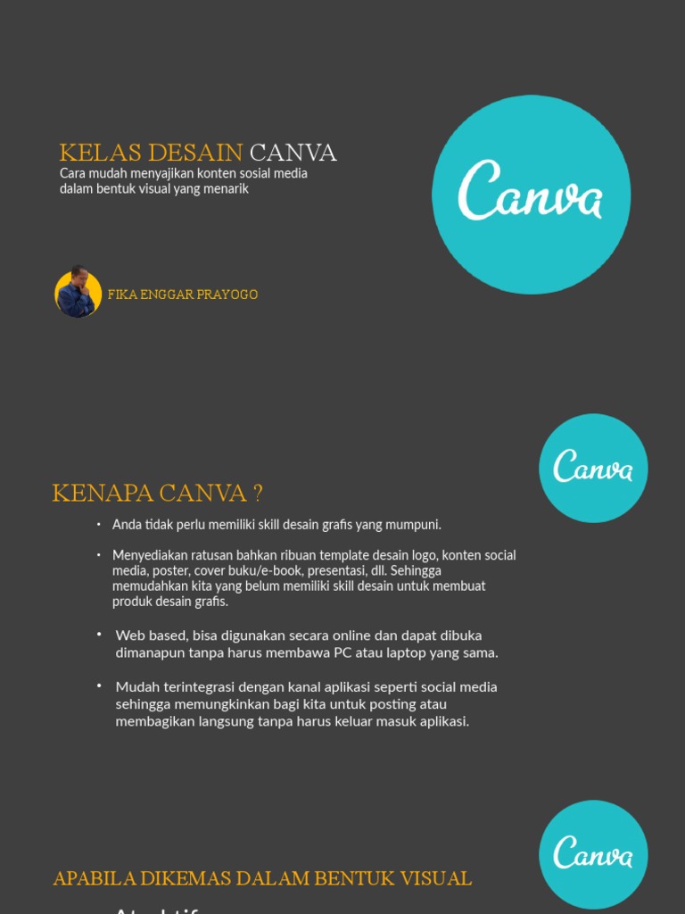 Materi Fundamental Canva | PDF