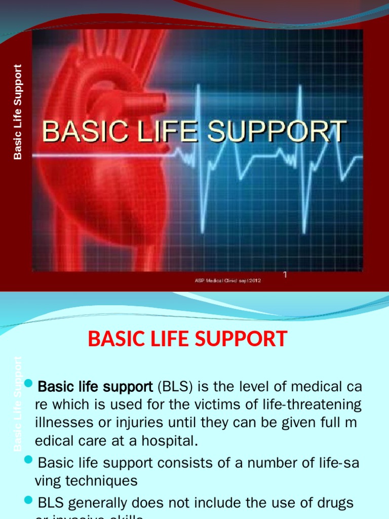 Basic Life Support | PDF | Cardiopulmonary Resuscitation | Human ...