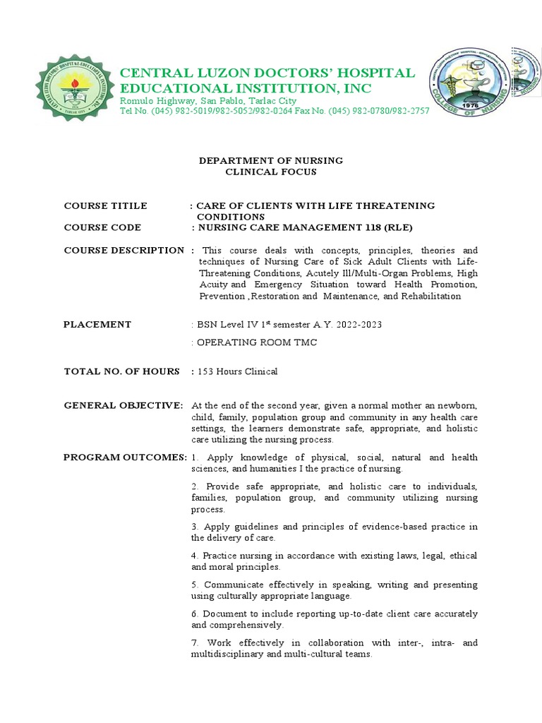 Clinical Focus | PDF | Surgery | Operating Theater