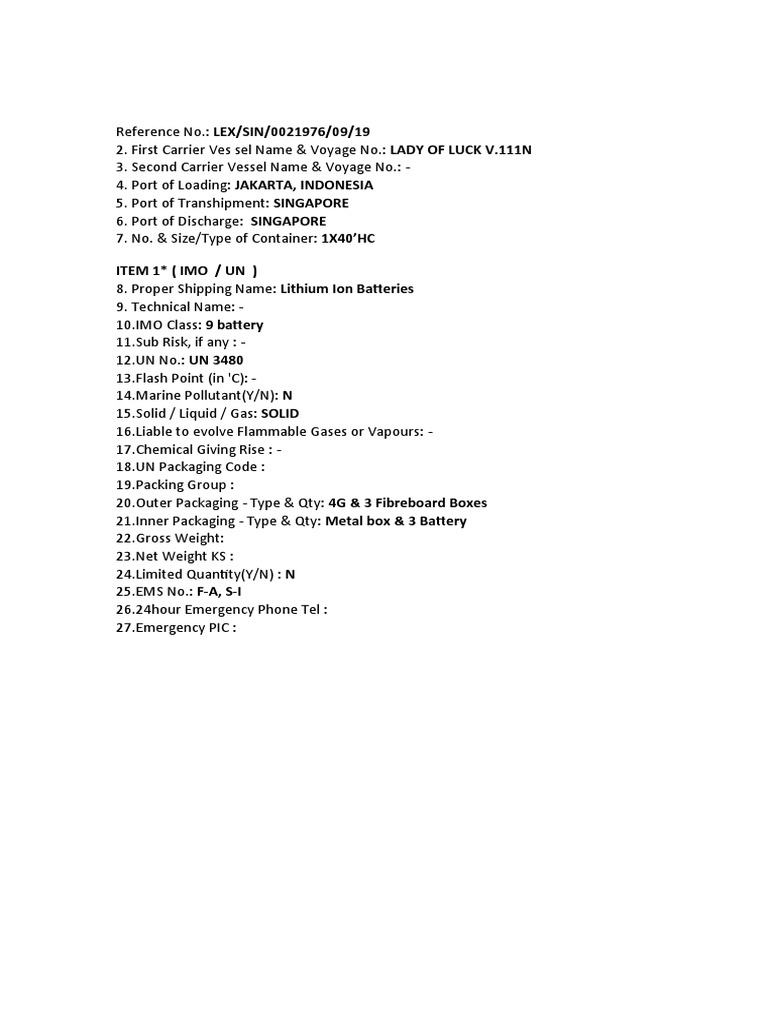 DG Application | PDF