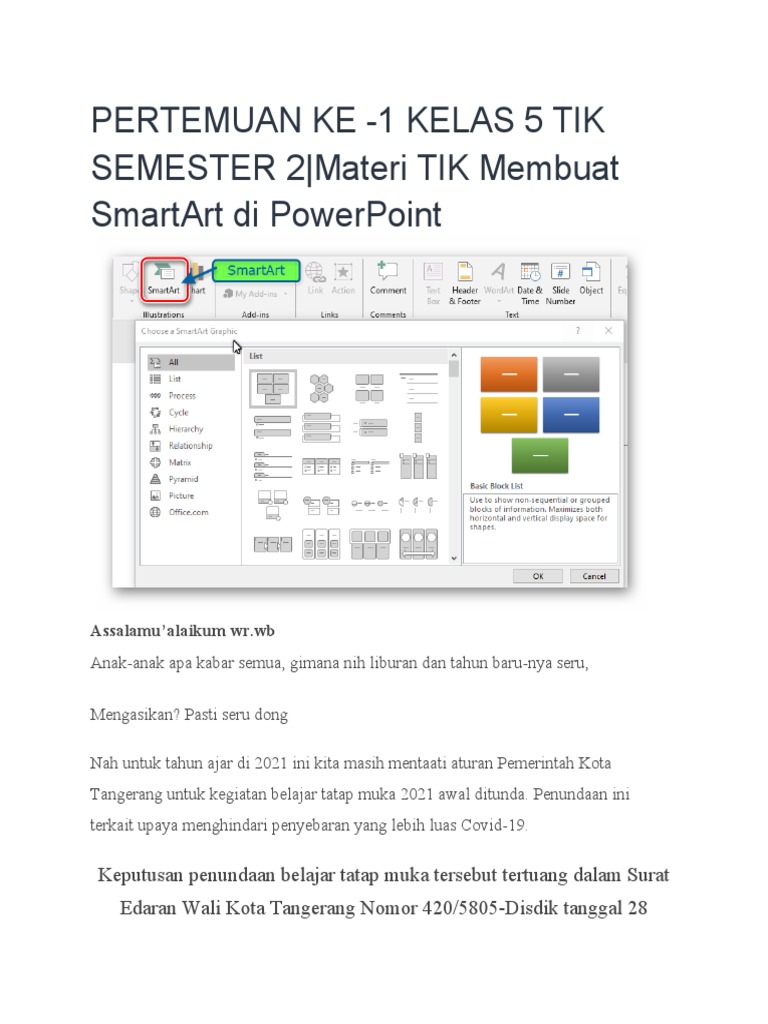 Materi Tik Kls 5 | PDF | Bisnis