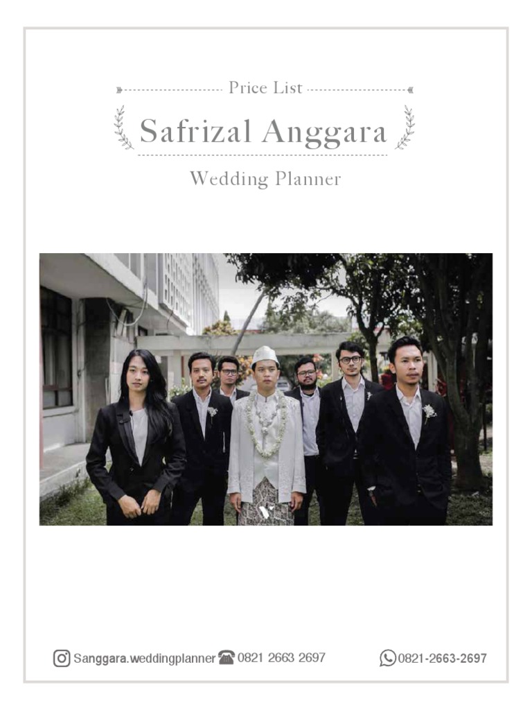 Paket Wedding Planner Lengkap | PDF
