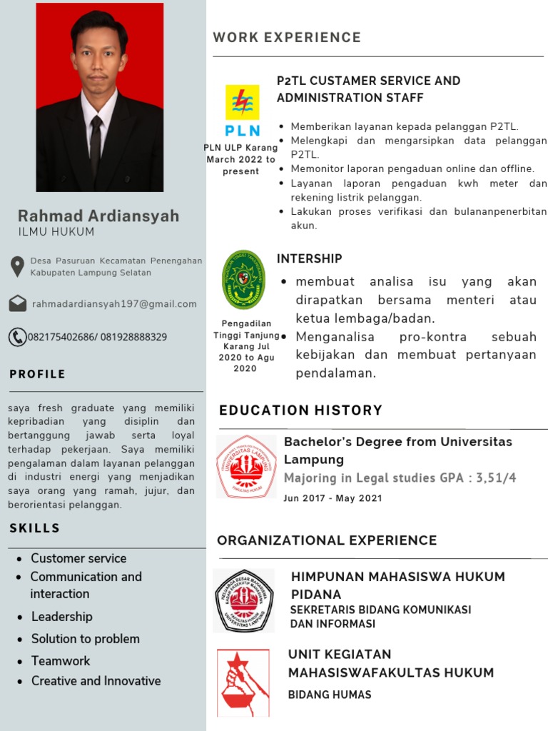 CV Rahmad Ardiansyah | PDF