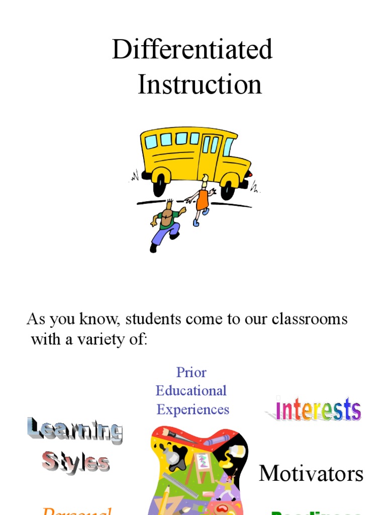 Differentiated Instruction | PDF | Differentiated Instruction | Education Theory