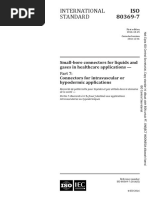 Iso 594-1 Luer Taper Standards | PDF