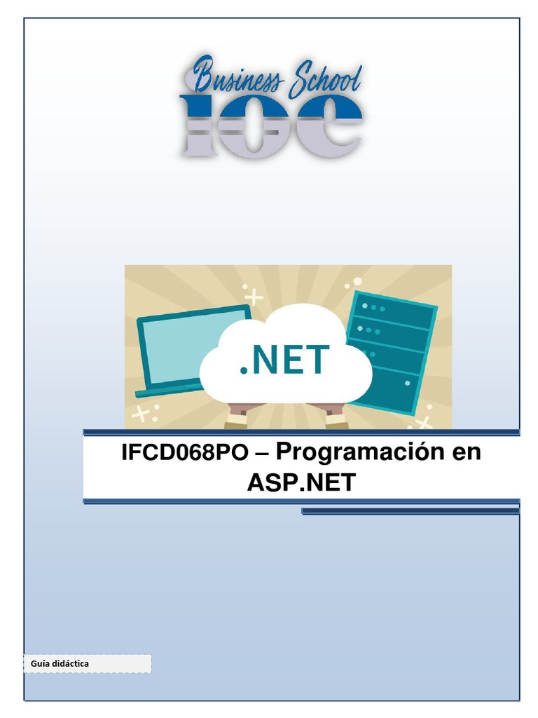 Programacion Asp Net | PDF | Evaluación | Páginas del servidor activo