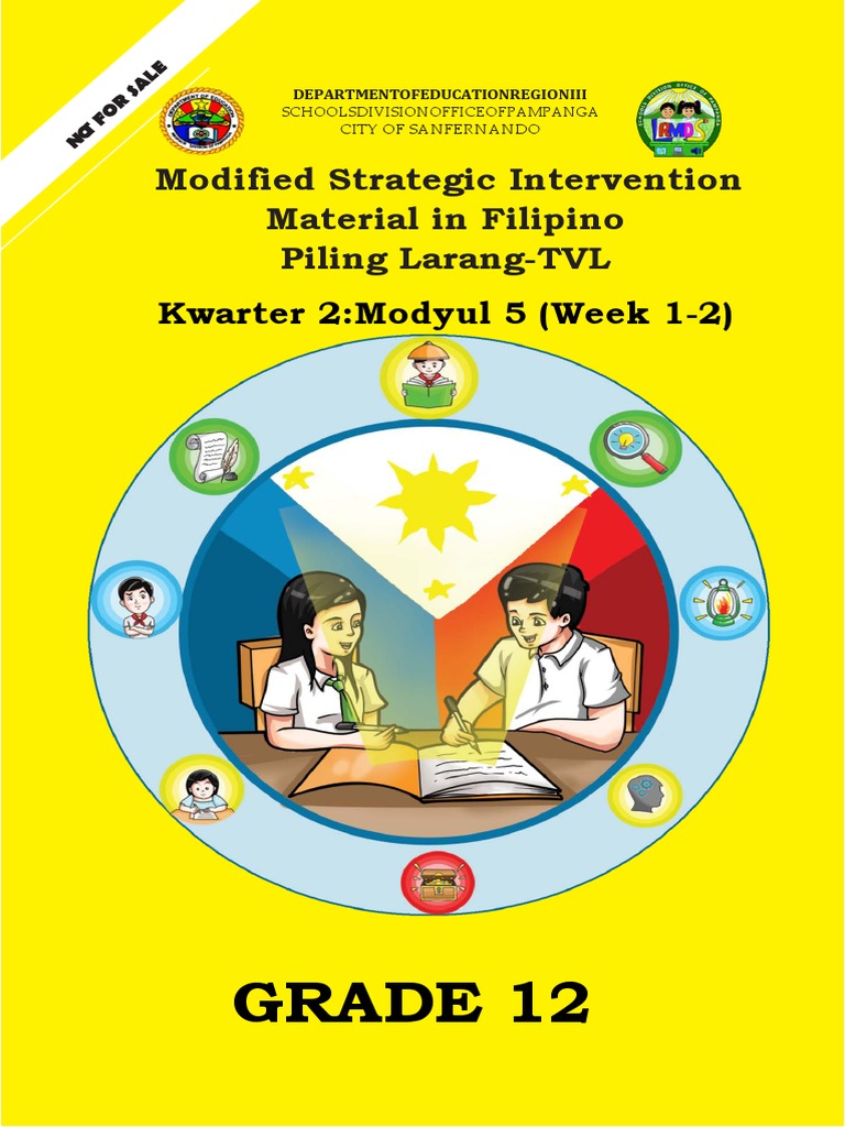 Fil12 - TVL - Piling Larang - Module 5 - Week 1-2 (11 Pages) | PDF