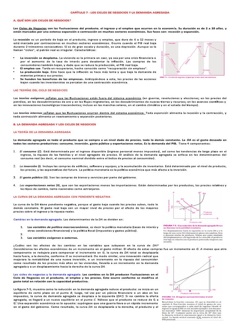 Capítulo 7 Samuelson | PDF | La política fiscal | Macroeconómica