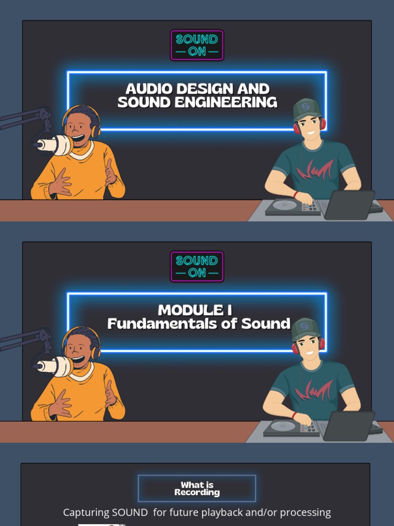 Fundamental of Sounds | PDF | Sound | Sound Recording And Reproduction