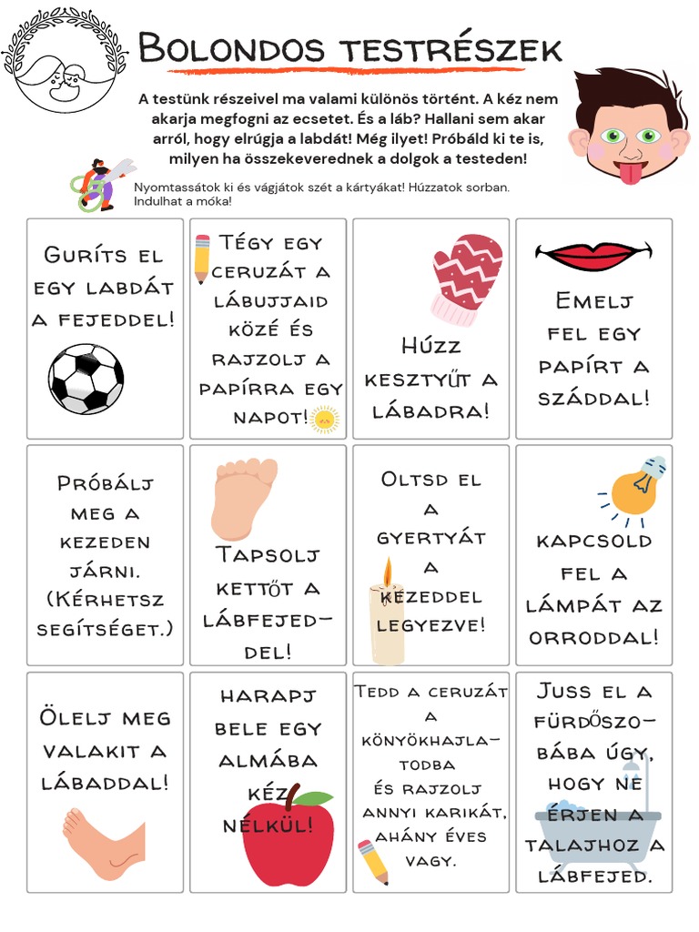 Bolondos Testrészek | PDF