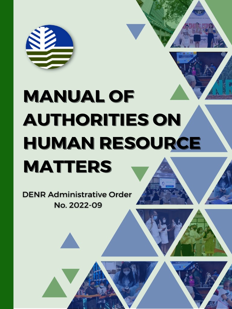 Manual of Authorities On HR Matters | PDF | Human Resources | Human ...