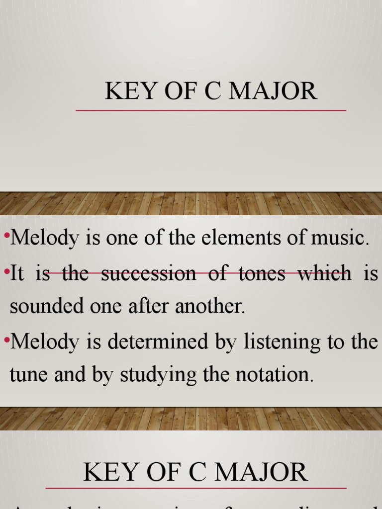 Key of C Major | PDF | Scale (Music) | Musical Compositions