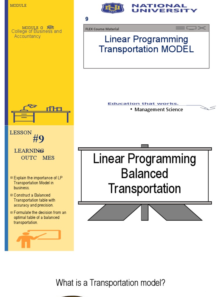 Business Transportation Models | PDF | Linear Programming | Mathematical Optimization