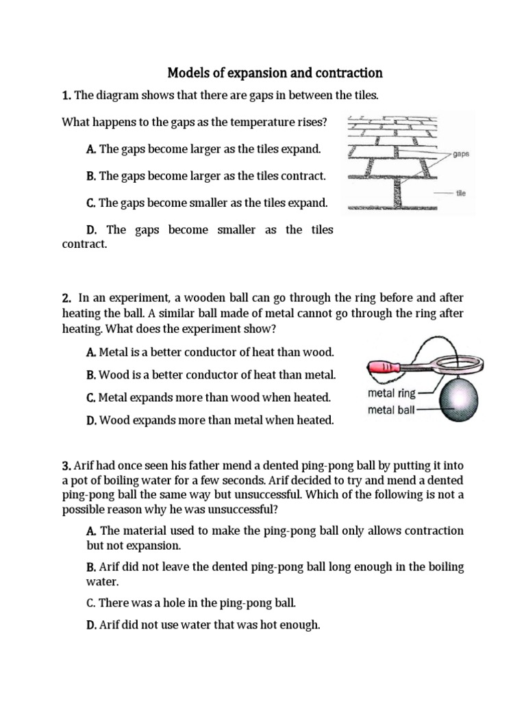 Thermal Expansion | PDF | Thermal Expansion | Process Engineering