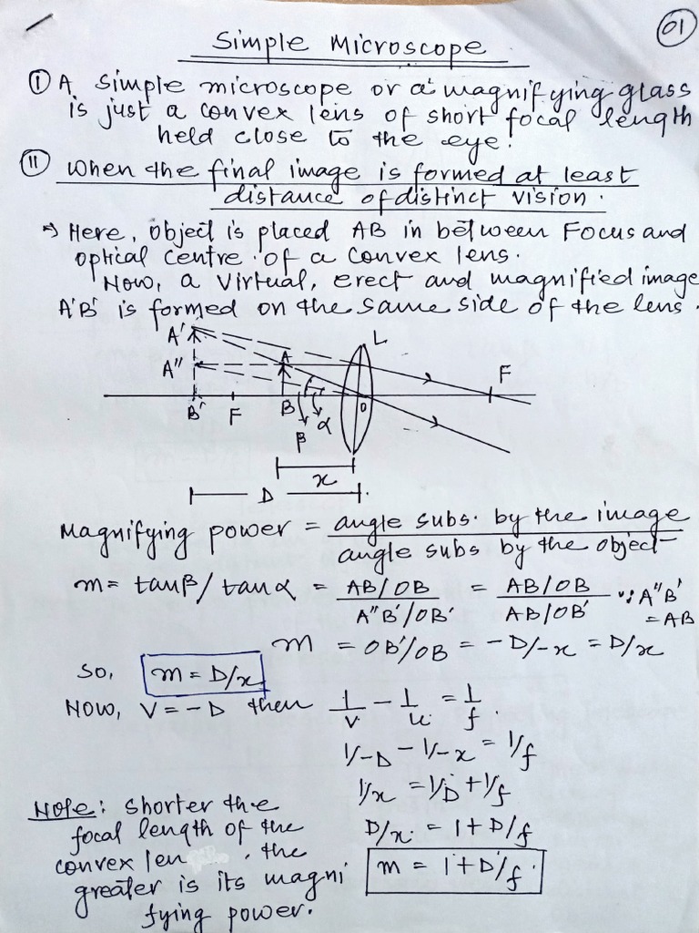Optical Instruments Class 12 | PDF | Telescope | Laboratory Equipment