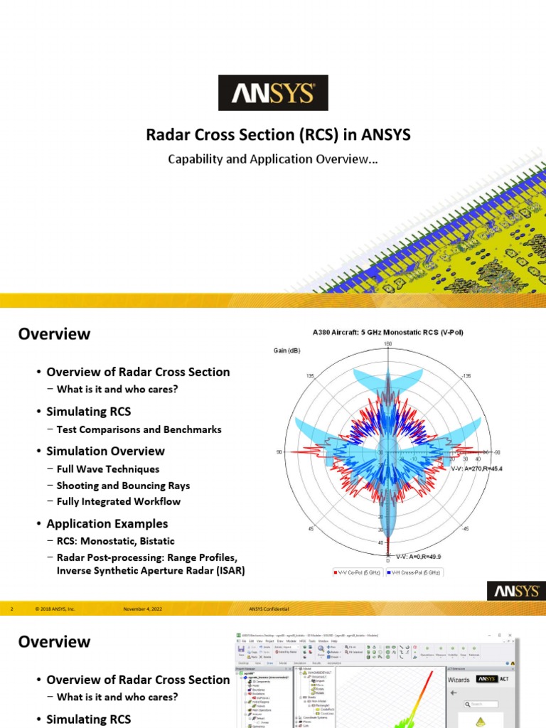 RCS in Ansys HFSS | PDF | Optics | Radar