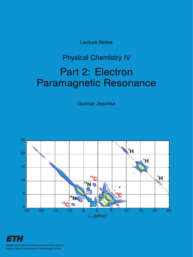EPR PCIV Compressed | PDF | Electron Paramagnetic Resonance | Nuclear ...