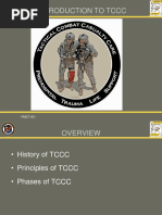 Introduction To TCCC ASM Didactic Presentation (With Videos) | PDF | Bleeding | First Aid