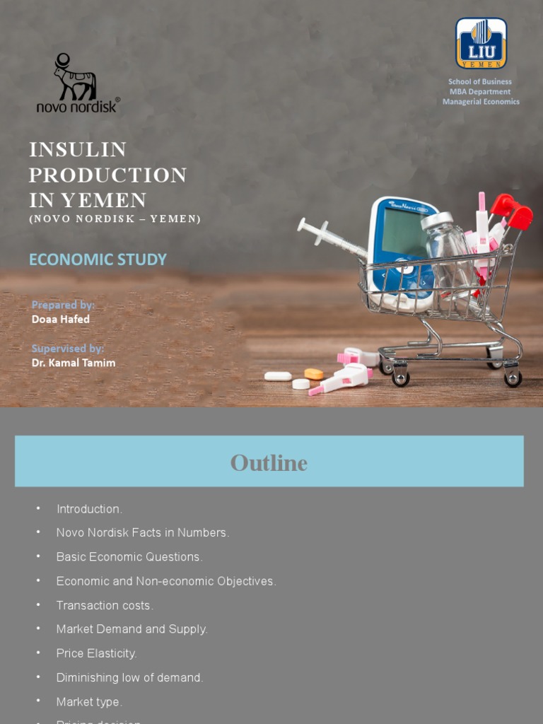Insulin Market Economics in Yemen | PDF | Elasticity (Economics) | Monopoly