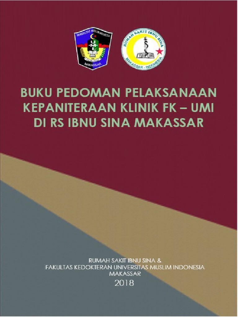 Buku Pedoman Pelaksanaan Kepaniteraan Klinik FK UMI | PDF