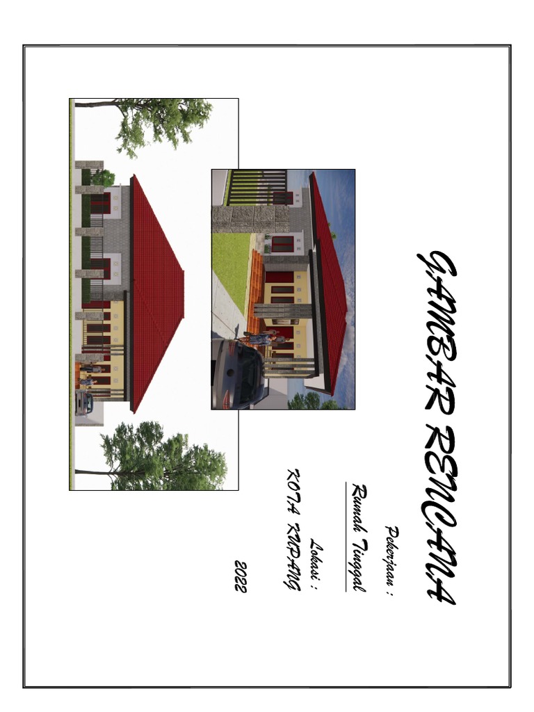 Cover Gambar Rumah Tinggal | PDF