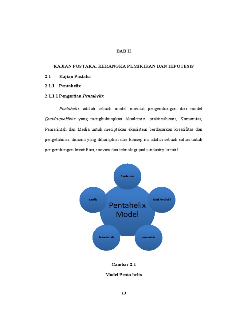 Pengertian dan Model Pentahelix | PDF