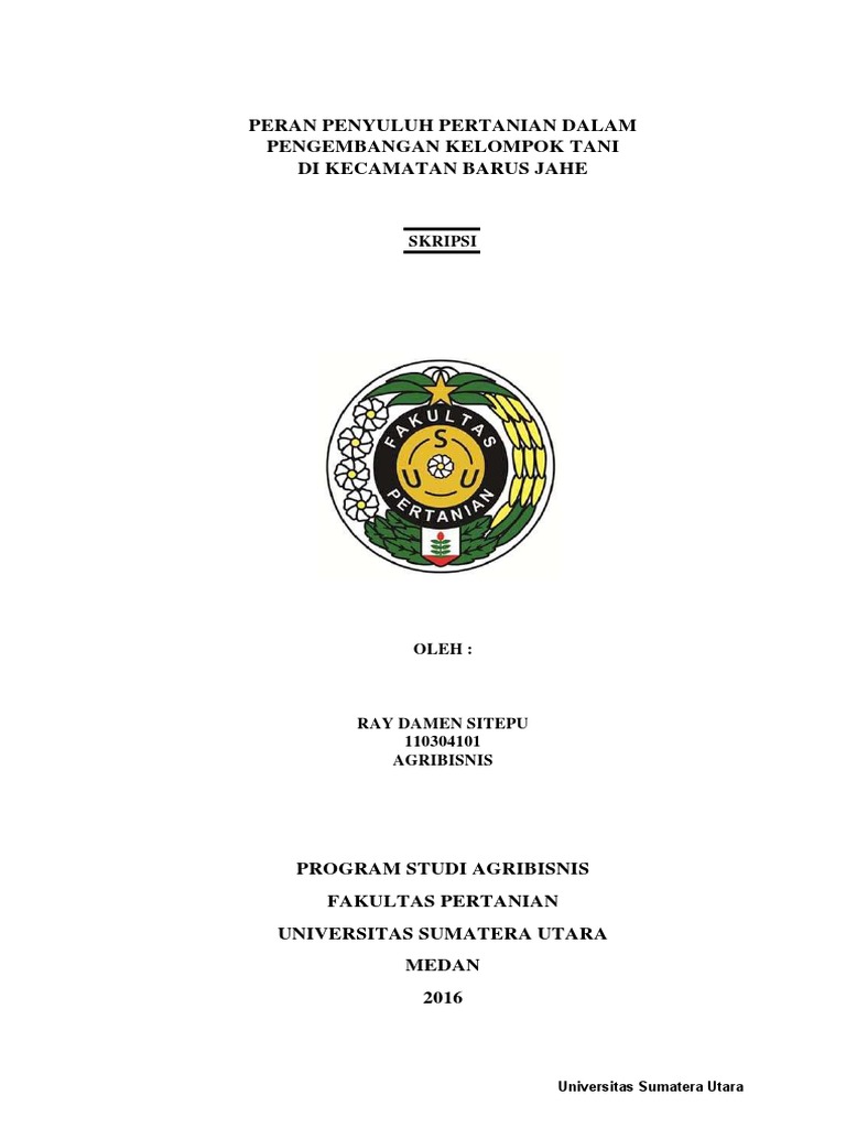 Peran Penyuluh dalam Kelompok Tani | PDF | Kesehatan Holistik | Sains ...