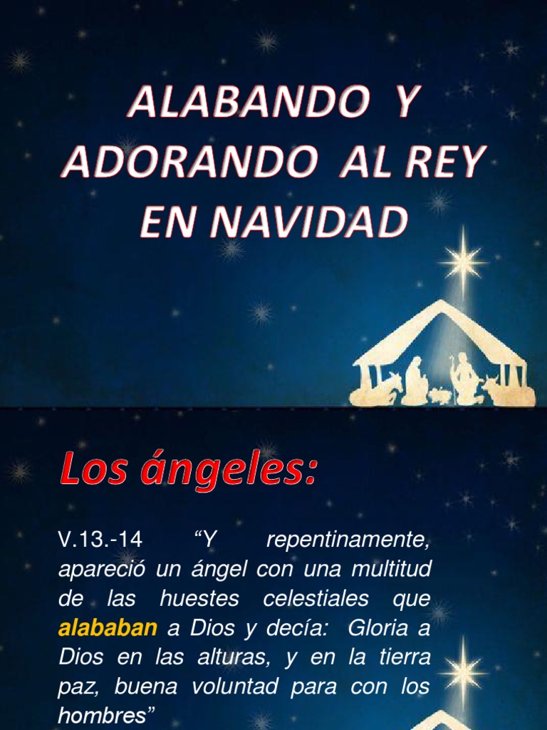 Adorando Al Rey en Navidad | PDF