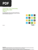 Cambridge Lower Secondary Science 0893 Curriculum Framework PDF | PDF