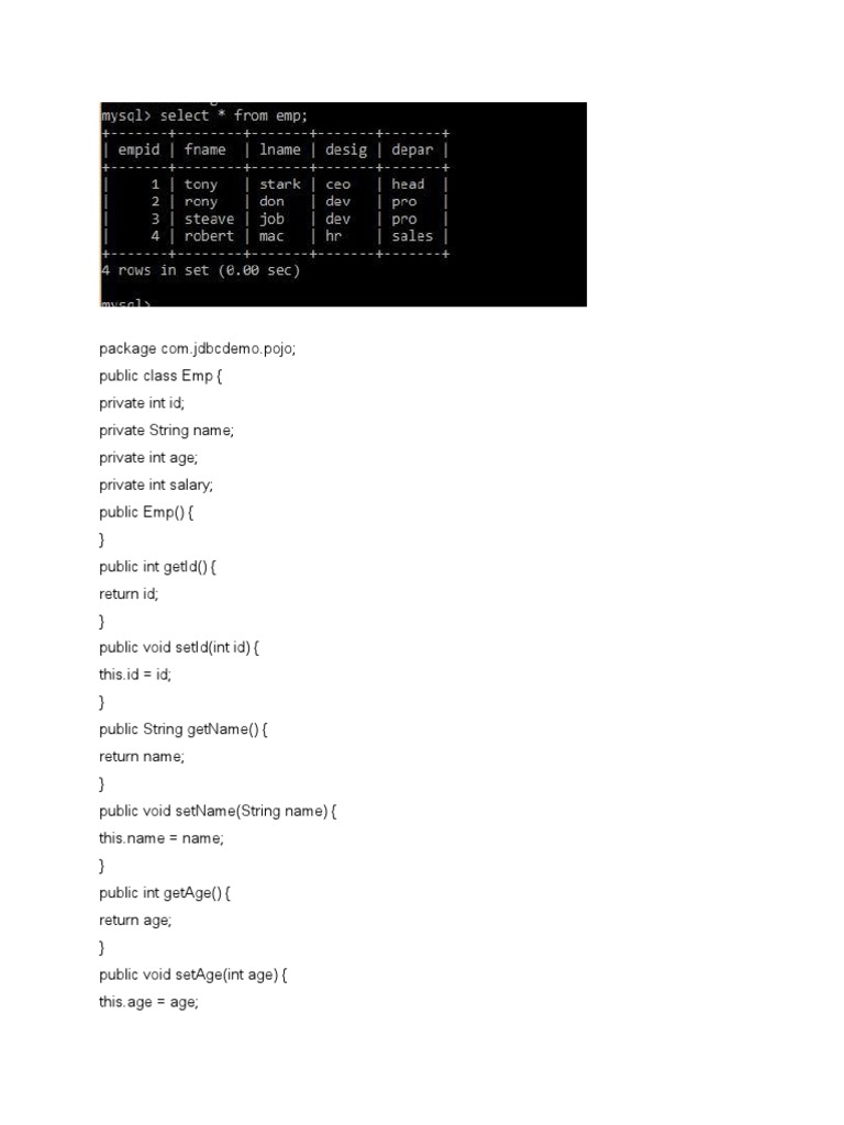 Jdbc 1 Pdf Computing Data Management