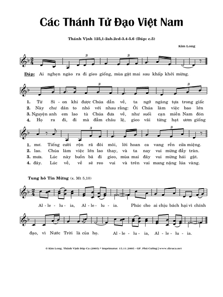 Cac Thanh Tu Dao Viet Nam - TV 125 - Kim Long | PDF
