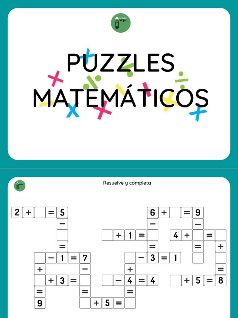 Puzzles Matematicos | PDF | Juegos de estrategia abstractos ...