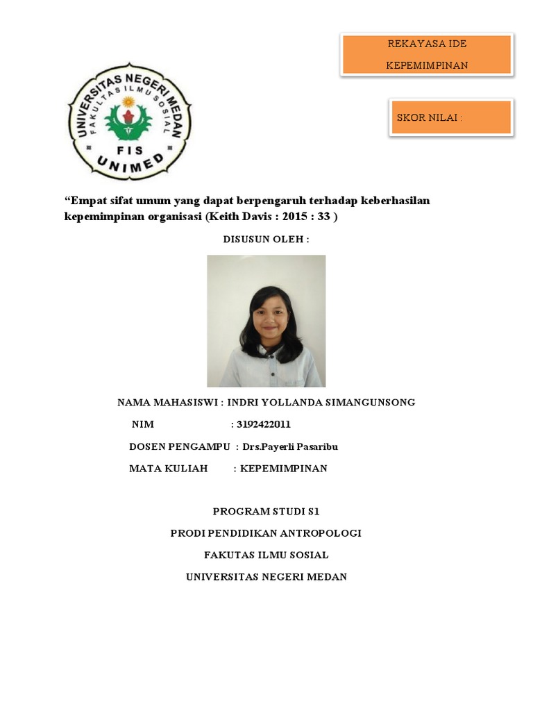 Sifat Kunci Keberhasilan Kepemimpinan | PDF | Karier & Perkembangan ...