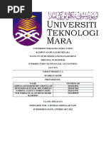 Uitm Cover Page Template | PDF