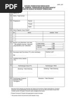 (Borang AADK-B14-BR-02) BORANG MAKLUMAT PERIBADI TAHANAN | PDF