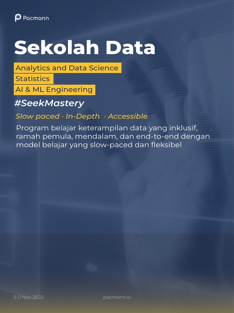 Sekolah Data Brochure (Analytics & DS, Stats, AI and ML Eng) | PDF